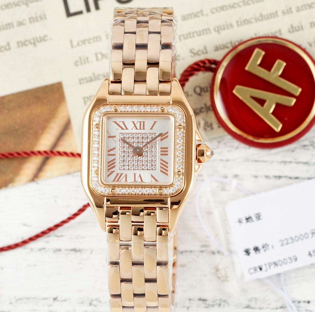 Replica Cartier PANTHÈRE DE CARTIER WJPN0039 AF Factory Diamond bezel ...
